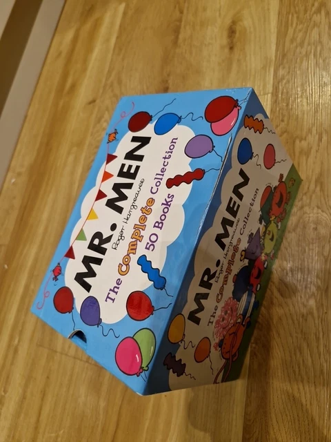 MR MEN MY Complete Collection Box Set Roger Hargreaves 50 Books + 6 ...