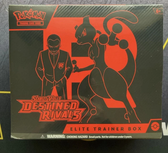POKEMON SCARLET & Violet Destined Rivals Elite Trainer Box (ETB) New ...