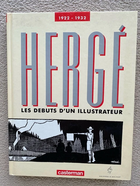 FAB HERGE LES Debuts D’un Illustrateur Collectible French Language Book ...