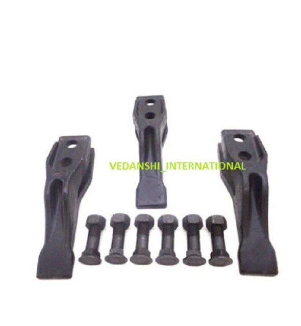 JCB BACKHOE - Forged Tooth Point With Nut/Bolt Set Of 3Pcs (531/03205 ...