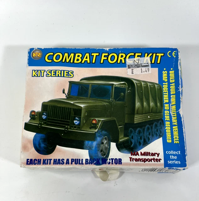 COMBAT FORCE KIT MA Military Transporter A to Z Collect The Series ...