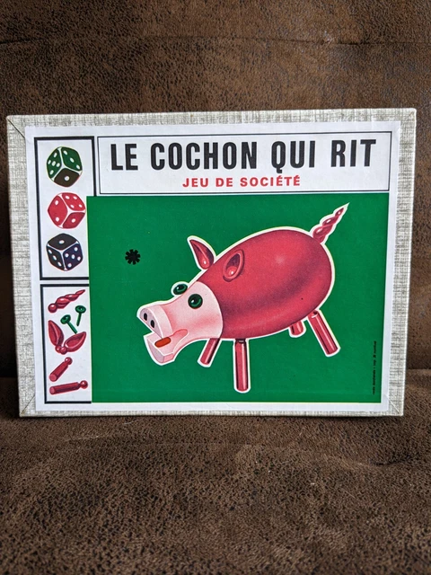 LE COCHON QUI Rit Ancien Jeu De Société Vintage Rétro Complet EUR 18,00 ...