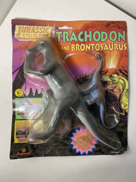SEALED 1992 IMPERIAL Toys Trachodon True Prehistoric Replicas Dinosaurs ...