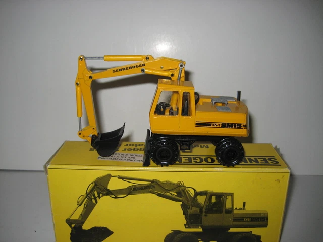 SENNEBOGEN SM 15 Evs Bagger Tieflöffel Mobil #2817.1 Conrad 1:50 Ovp ...