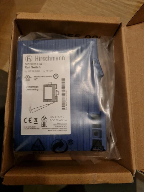 HIRSCHMANN 943-376-001 / 943376001 Spider 8Tx (New In Box) EUR 158,43 ...