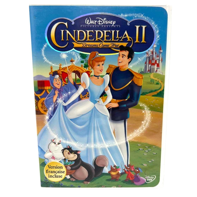 DISNEY CINDERELLA II 2: Dreams Come True (DVD, 2002) Good Condition ...