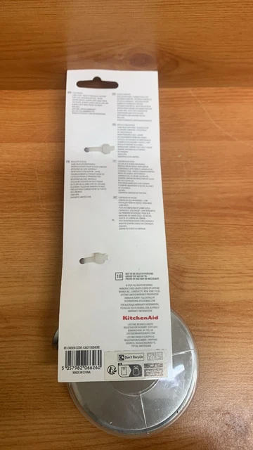 KITCHENAID STAINLESS STEEL Pizza Cutter and Slicer Empire Red £11.90 ...