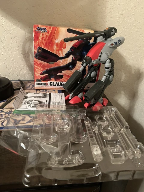 BANDAI HI-METAL R Glaug Macross Robotech Zentradi Commander Tactical ...