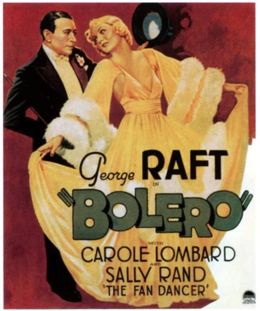 BOLERO POSTER GEORGE Raft Carole Lombard OLD MOVIE PHOTO £5.62 ...