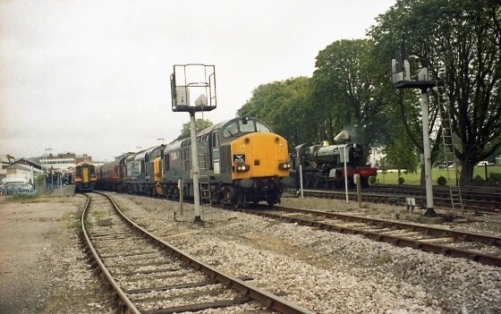 35MM COLOUR RAILWAY Negative 37606 DRS original livery location/date ...