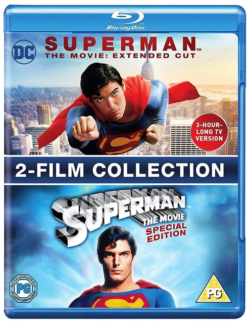 SUPERMAN: THE MOVIE (Blu-ray) Christopher Reeve Gene Hackman Margot ...