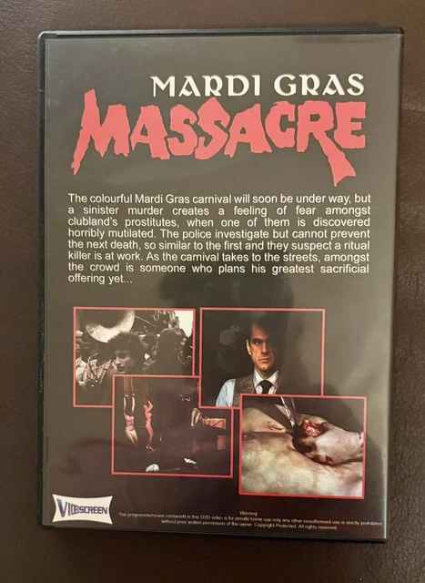 MARDI GRAS MASSACRE DVD £12.93 - PicClick UK