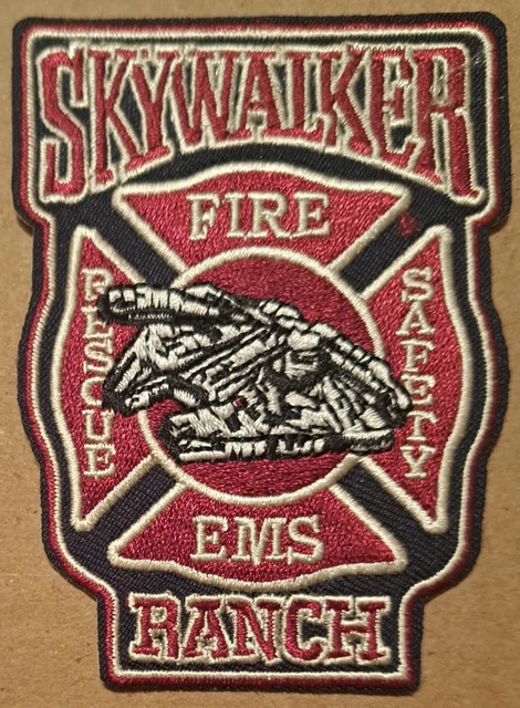 STAR WARS SKYWALKER Ranch EMS Fire and Rescue fer brodé sur patch EUR 8 ...