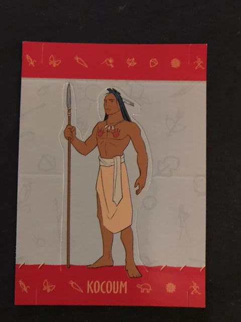 KOCOUM #8 OF 12 Disney Pocahontas 1995 Skybox Pop-Out Trading Card £0. ...