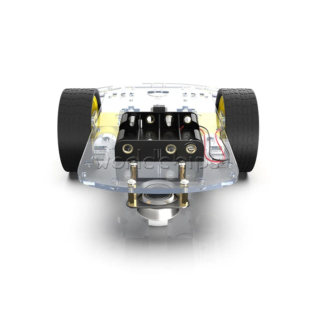 2WD SMART ROBOT Car Chassis Kit/Speed encoder Battery Box Arduino 2 ...