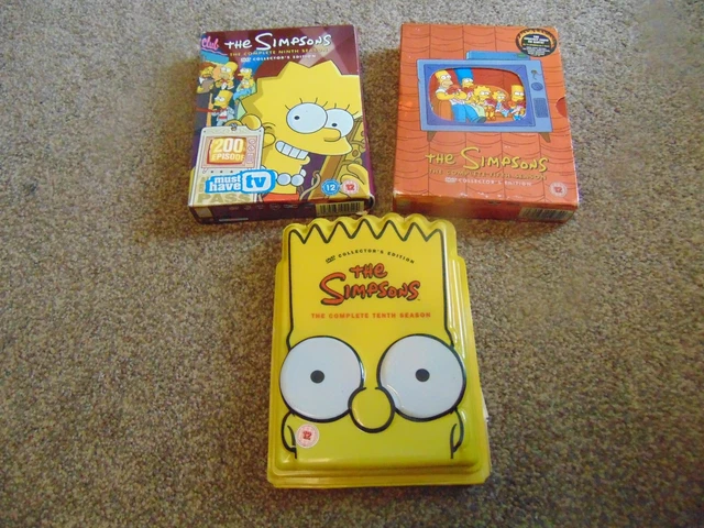 THE SIMPSONS DVD Collector's Edition Box SETS The COMPLETE 5th, 9th ...