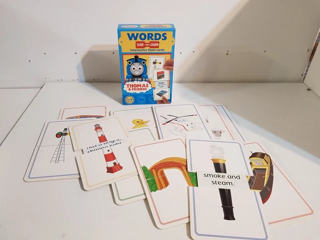 THOMAS THE TANK Engine And Friends Words -Slide And Learn Interactive ...