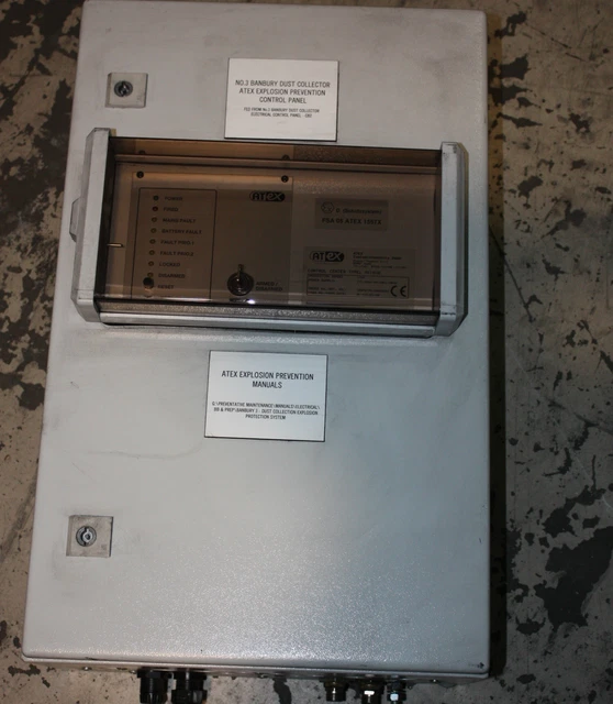 ATEX DUST EXPLOSION Fire Prevention Suppression System Control Panel ...