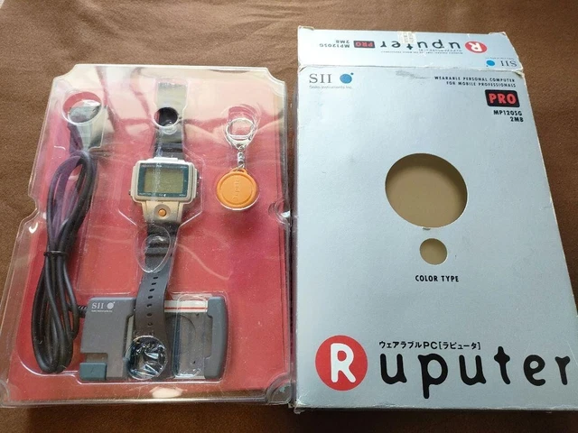 SEIKO UOMO RUPUTER PRO 1° Smart Watch dal Giappone Usato Raro 1998 EUR ...