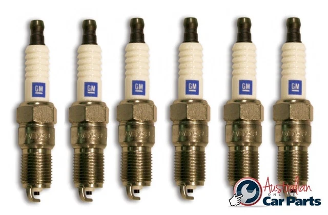 SPARK PLUGS 6 pack Genuine suits Holden Commodore VP VR VS VT VX VY V6 ...