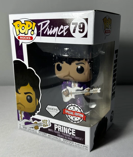 FUNKO POP! ROCKS Prince Purple Rain Diamond Glitter Special Edition #79 ...