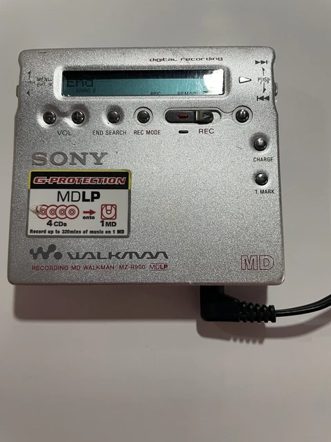 SONY WALKMAN MINIDISC player MZ-R900 Portable Minidisc Recorder -Spares ...