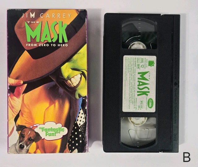 THE MASK (VHS Tape) Jim Carrey £9.23 - PicClick UK