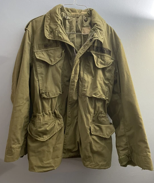 70’S US ARMY M-65 Field Jacket OG-107 Men Size Small Short European Command £45.41 - PicClick UK