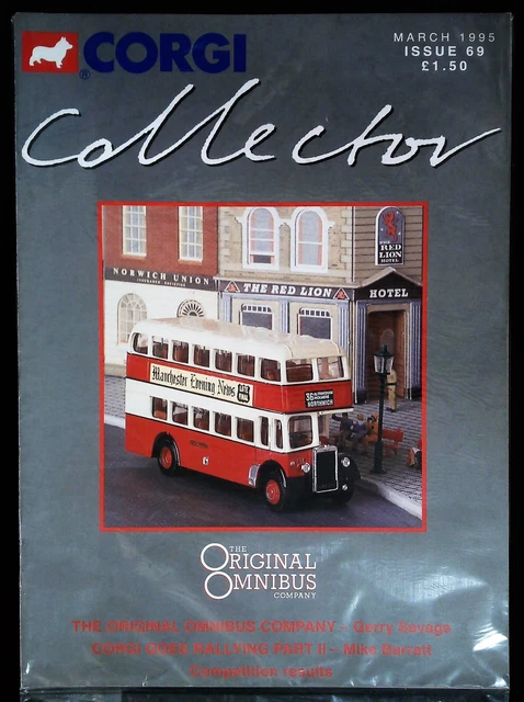 CORGI COLLECTOR Magazine No.69 March 1995 mbox2156 Original Omnibus £5. ...