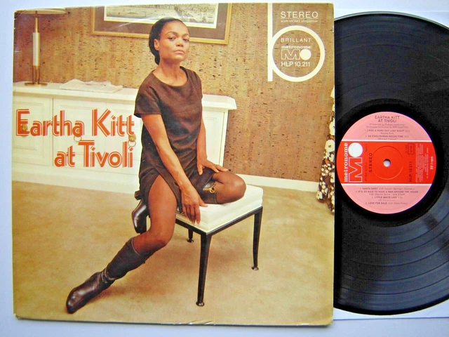 EARTHA KITT &LIVE At Tivoli Lp 1968 Allemand Metronome Christmas (Santa ...