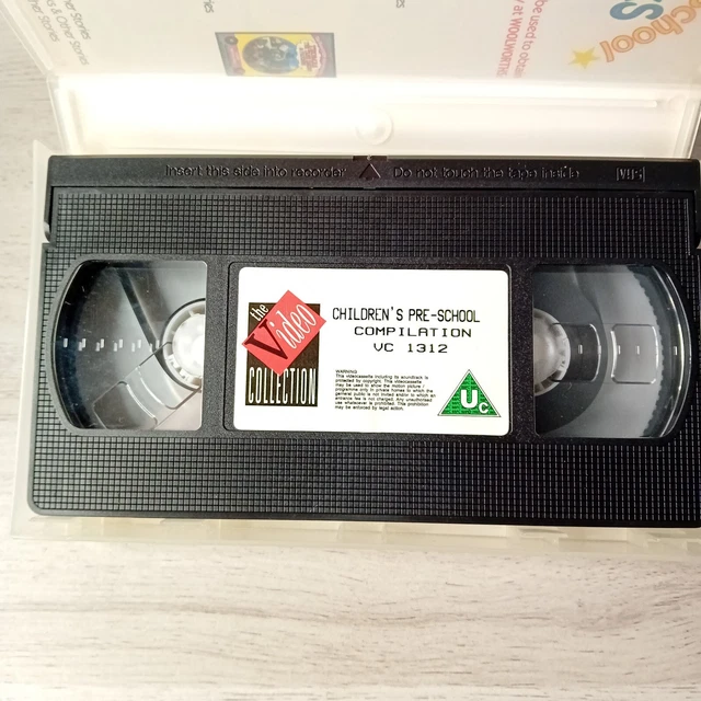 WOOLWORTHS CHILDRENS PRE School Favourites Vhs Tape Rare Retro Movie ...
