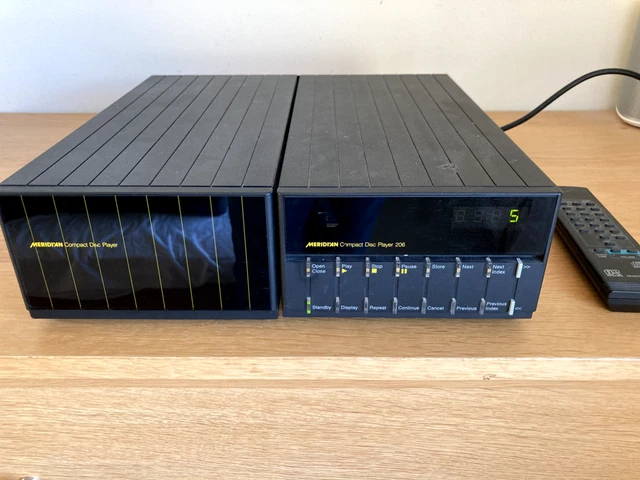 MERIDIAN 206 AUDIOPHILE CD Player Fully Working & tested Exceptional ...