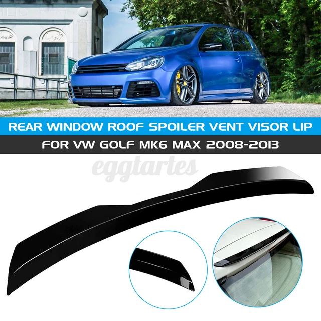 GLOSS WINDOW ROOF Spoiler Wing Sun Shade Vent Lip For VW Golf MK6 MAX ...