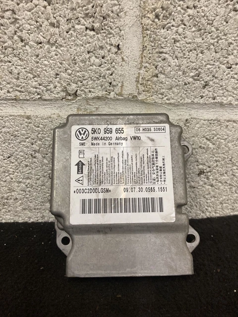 VW GOLF MK6 Sensor Control Module Ecu Unit 5K0959655 2008-2013 Box209 £ ...