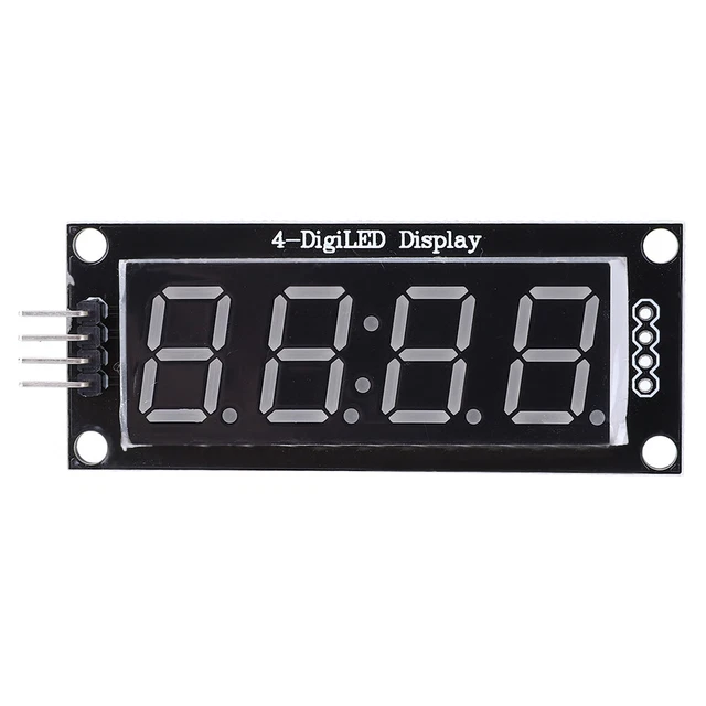 4-DIGIT SEGMENT LED Display Tube Module 4-Digit 7-Segment For 2-Pin ...