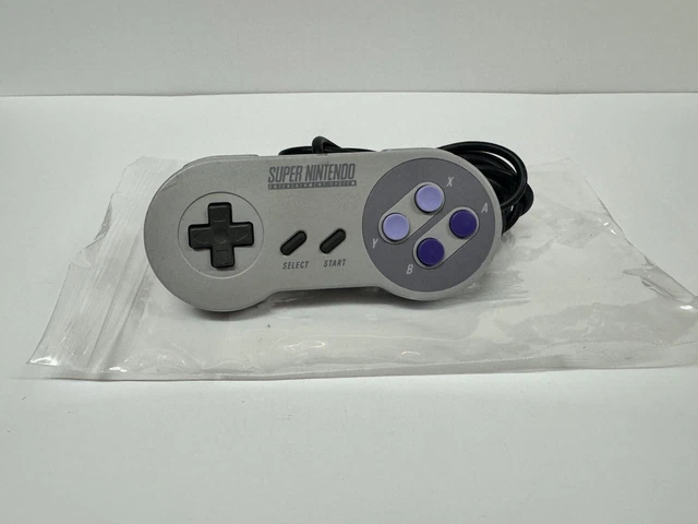 SNES SUPER NINTENDO Original Controller Authentic OEM OFFICIAL SNS-005 ...
