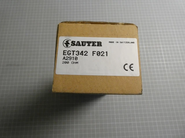 SAUTER TEMPERATUR-FÜHLER EGT342 F021; A2910 EUR 59,00 - PicClick DE
