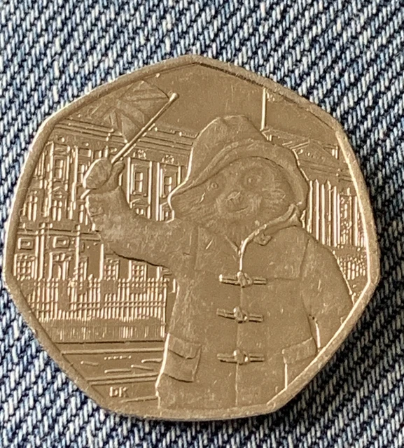 PADDINGTON BEAR BUCKINGHAM PALACE 50p COIN VERY RARE £4.00 - PicClick UK