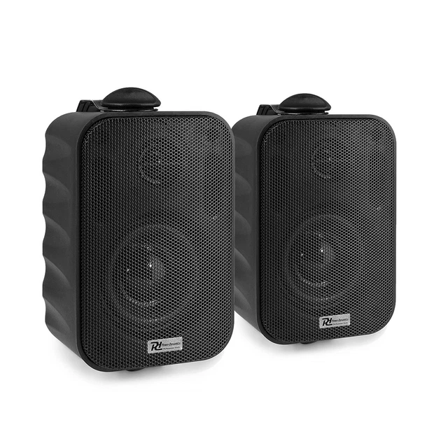 POWER DYNAMICS BC30V Black Speakers 3-Inch 60W Hi-Fi Wall Mountable ...