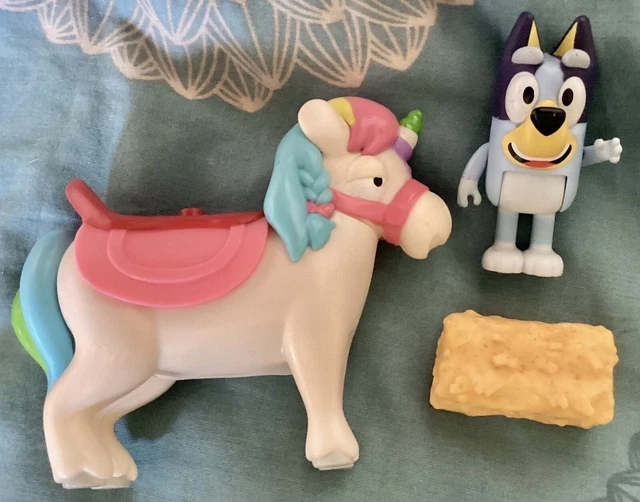 BLUEY CHARACTER FIGURE Unipony Bluey & Hay £8.50 - PicClick UK