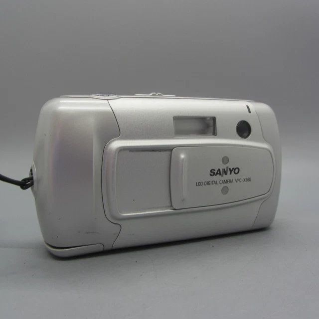SANYO VPC-X360 3.2MP Compact Digital Camera Silver Tested £39.99 ...
