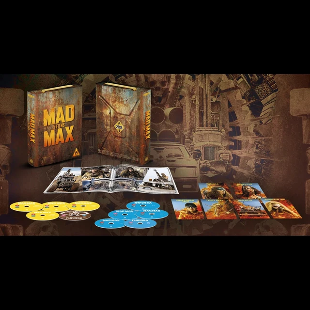 MAD MAX 5-FILM Petrol Can Collector's Edition 4K Ultra HD £109.99 ...