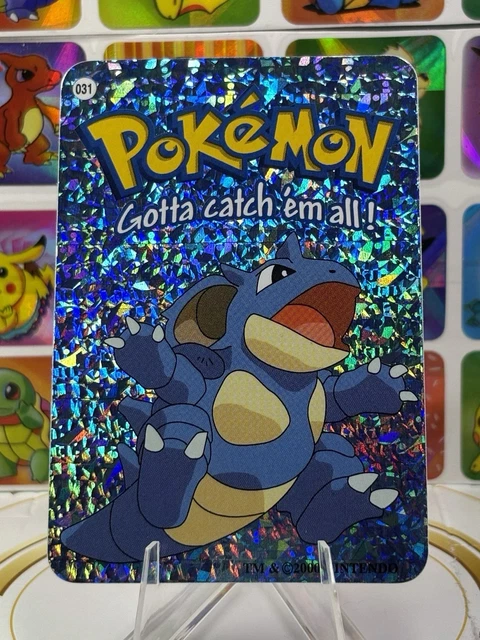 POKEMON ANIME COLLECTION Rare Vintage Art Vending Machine Holo Prism ...