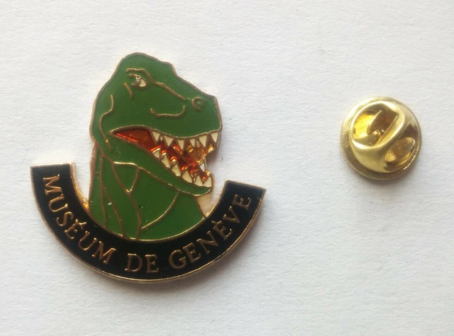 PIN'S MUSÉUM DE Genève Dinosaure Tyrannosaure Tyrannosaurus T-Rex Pins ...
