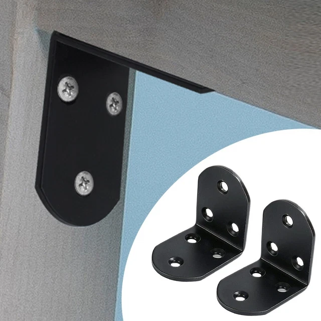 STAFFE ANGOLARI RETTANGOLARI 90 gradi 2 pz staffe angolari resistenti ...