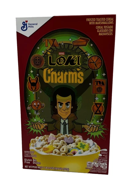 2023 MARVEL LOKI Charms Cereal Lucky Charms Limited Edition Walmart IN ...