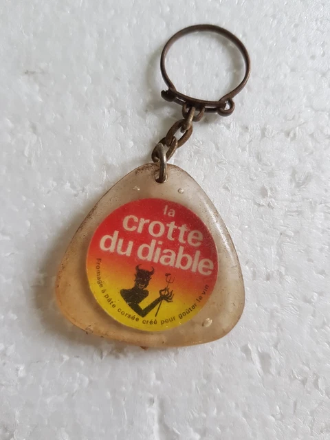 PORTE CLE ANCIEN :La CROTTE du DIABLE Drapeau PAYS BAS VINTAGE FRENCH ...