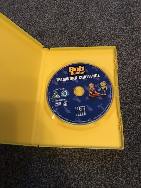 BOB THE BUILDER DVD, DVD, Bob The Builder Teamwork Challenge, Kids ...