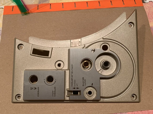 PIONEER PL-518 STEREO Turntable Parting Out Tonearm Base-Cover Plate £ ...