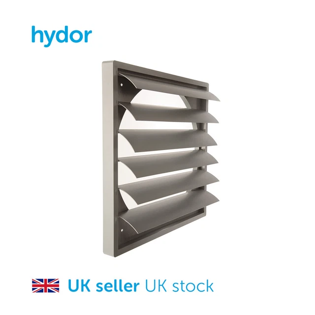 BACKDRAUGHT LOUVRE SHUTTER 350mm Gravity Extraction Ventilation Wall ...